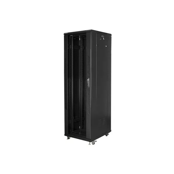 Lanberg Szafa stojąca Rack 19'' 42U 600x800mm czarna | Kakto.pl